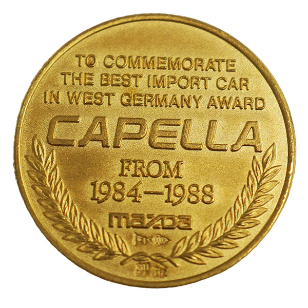 【中古A/美品】 MAZDA マツダ CAPELLA カペラ 1984-1988 純金コイン メダル 1/4オンス 1/4oz 純金 K24 24金 コイン20493592100 – 喜平 ...